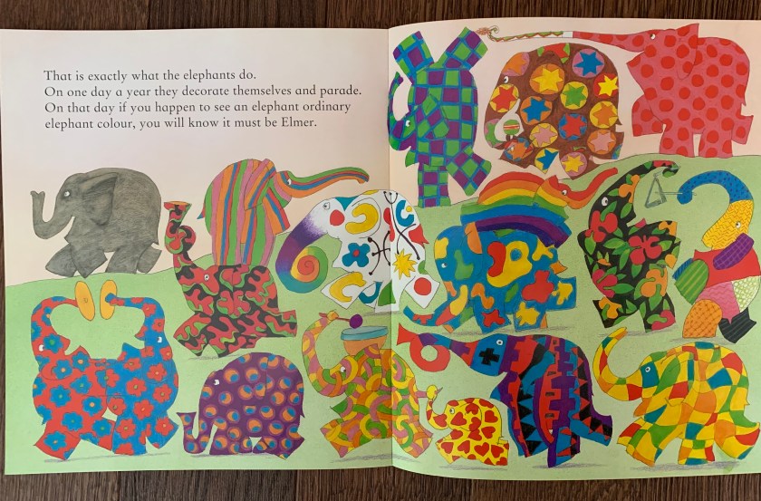 elmer the elephant… – a certain slant of light